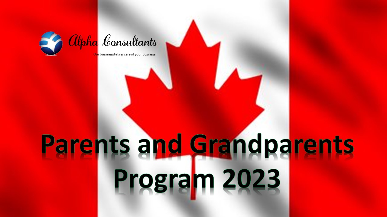 Update to Parents and Grandparents Program 2023 - Alpha Consultants
